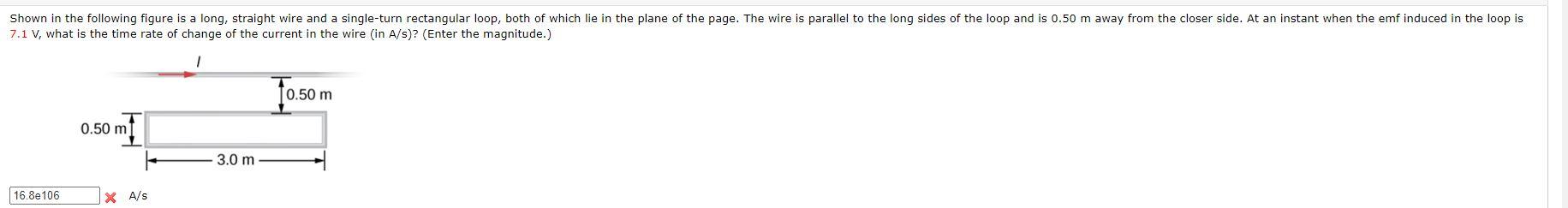 Solved Shown in the following figure is a long, straight | Chegg.com
