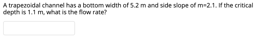 Solved A circular channel has an area of 20 ft^2, an | Chegg.com