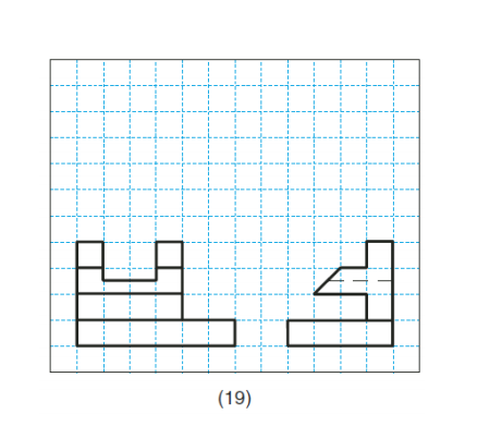 Solved 2. Print or sketch the given views on size A sheets | Chegg.com