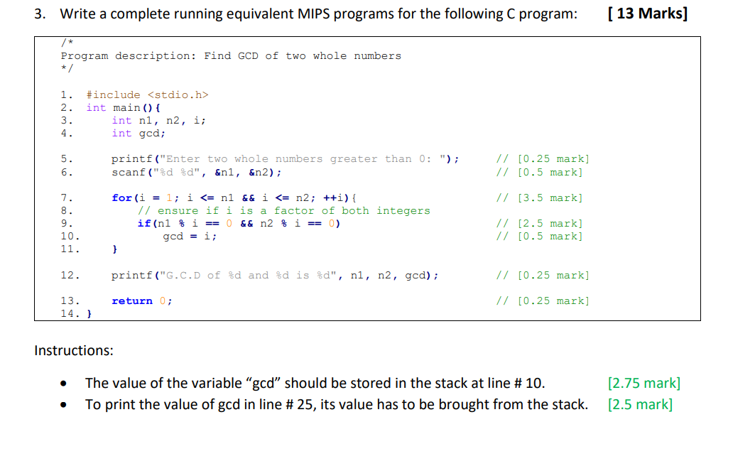 Solved 3. Write a complete running equivalent MIPS programs | Chegg.com Solved 3. Write a complete running equivalent MIPS programs | Chegg.com
