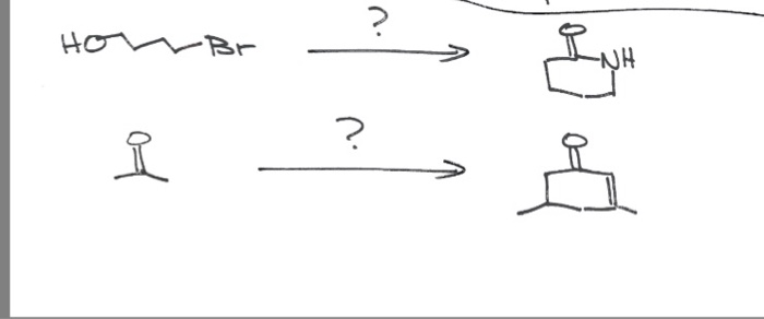 Solved Multi step synthesis problems | Chegg.com