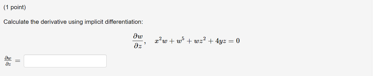 Solved Calculate the derivative using implicit | Chegg.com