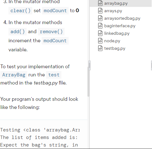 Python's for loop allows the programmer to add or | Chegg.com