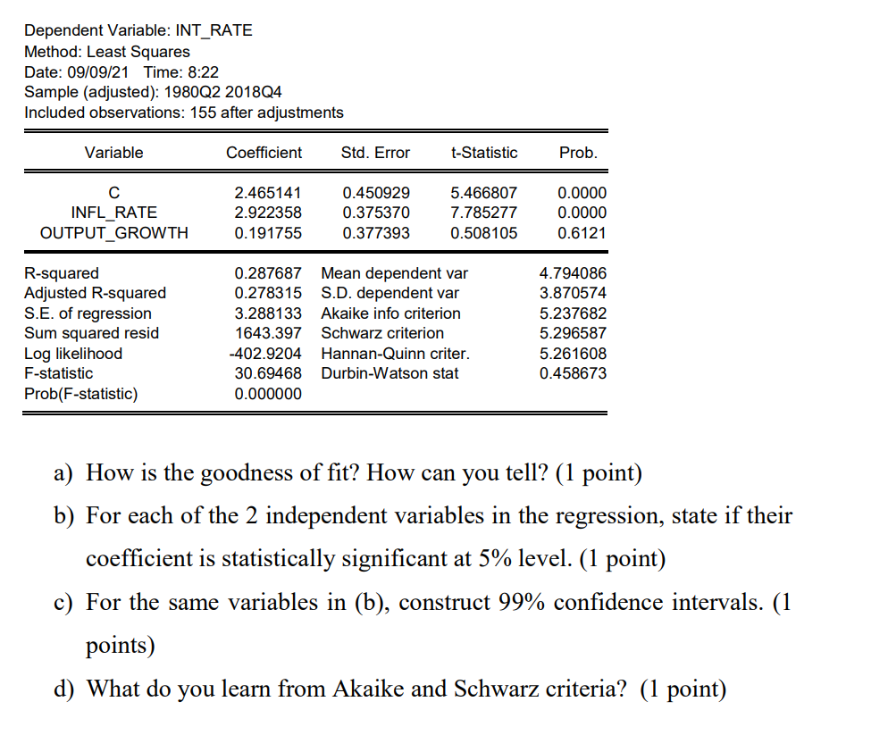 [Solved]: This is for Statics and Macroeconomics, Thanks!! A