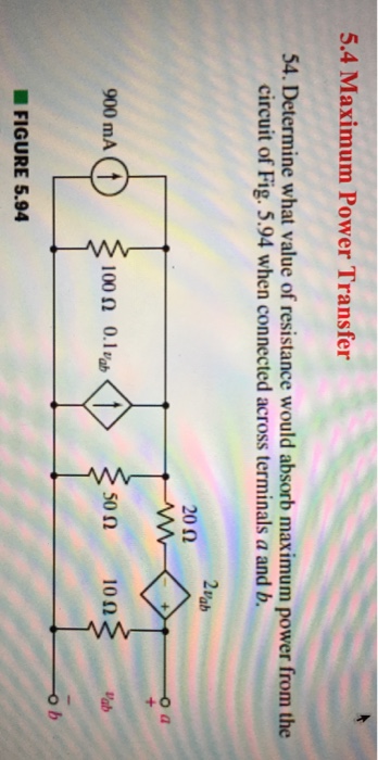 Solved Determine what value of resistance would absorb | Chegg.com