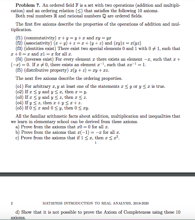 Solved Textbook (Understanding Analysis by Read | Chegg.com