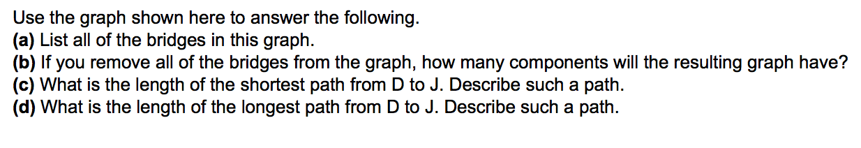 Solved Use the graph shown here to answer the following. (a) | Chegg.com