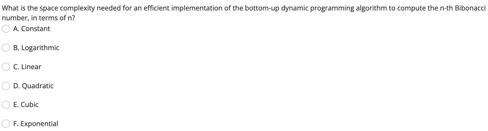 Solved There is a simple bottom-up dynamic programming | Chegg.com