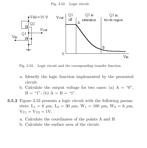 Solved Fig. 3.52. ﻿Logic circuit.Fig. 3.53. ﻿Logic circuit | Chegg.com