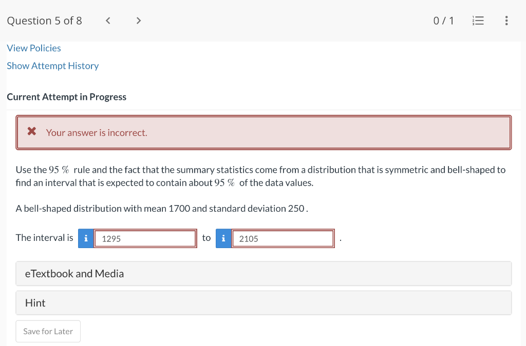 Solved View Policies Show Attempt History Current Attempt in | Chegg.com