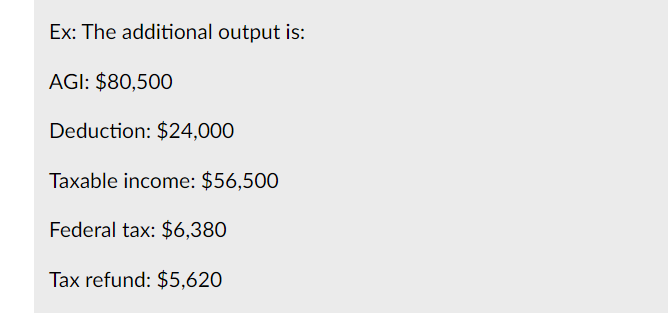 Solved Step 4 (2 pts). Calculate amount of tax due (tax - | Chegg.com