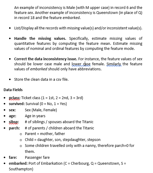 Problem Statement Write A Python Script To Read In