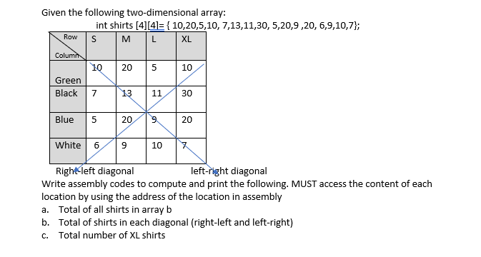 Solved I need help programming this code in C++ ASSEMBLY | Chegg.com