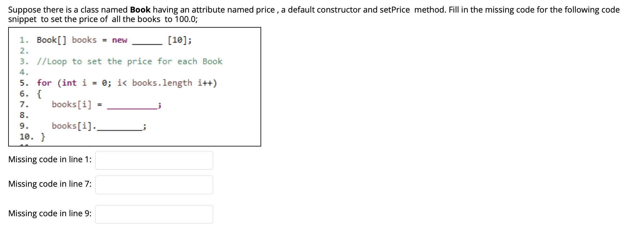 Solved Write a method named mutipleOfThree that takes in an | Chegg.com