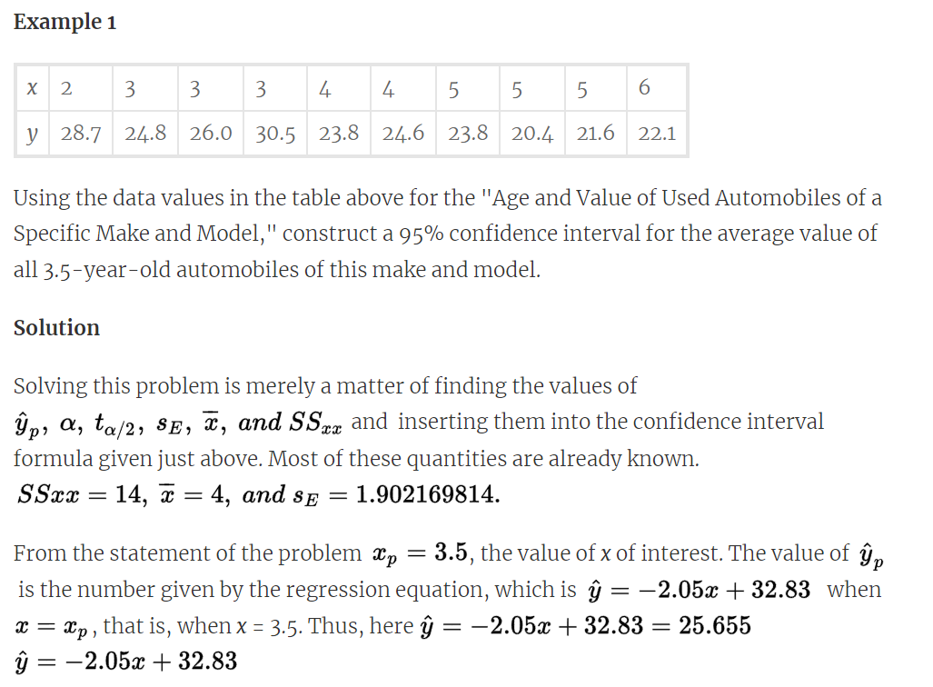 Solved Explain why the confidence intervals found in | Chegg.com