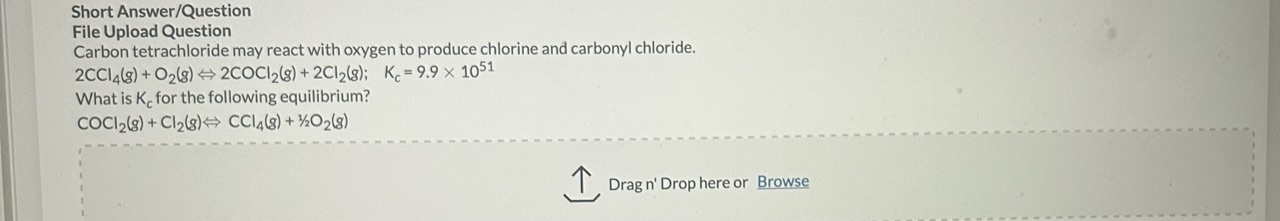 Solved Short Answer/Question File Upload Question Carbon | Chegg.com