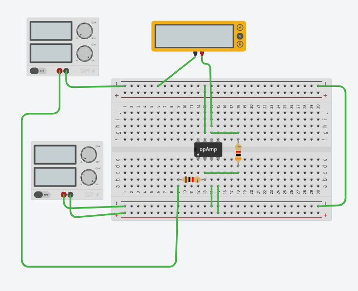 Solved 1.a. In TinkerCAD, set up the following circuit using | Chegg.com