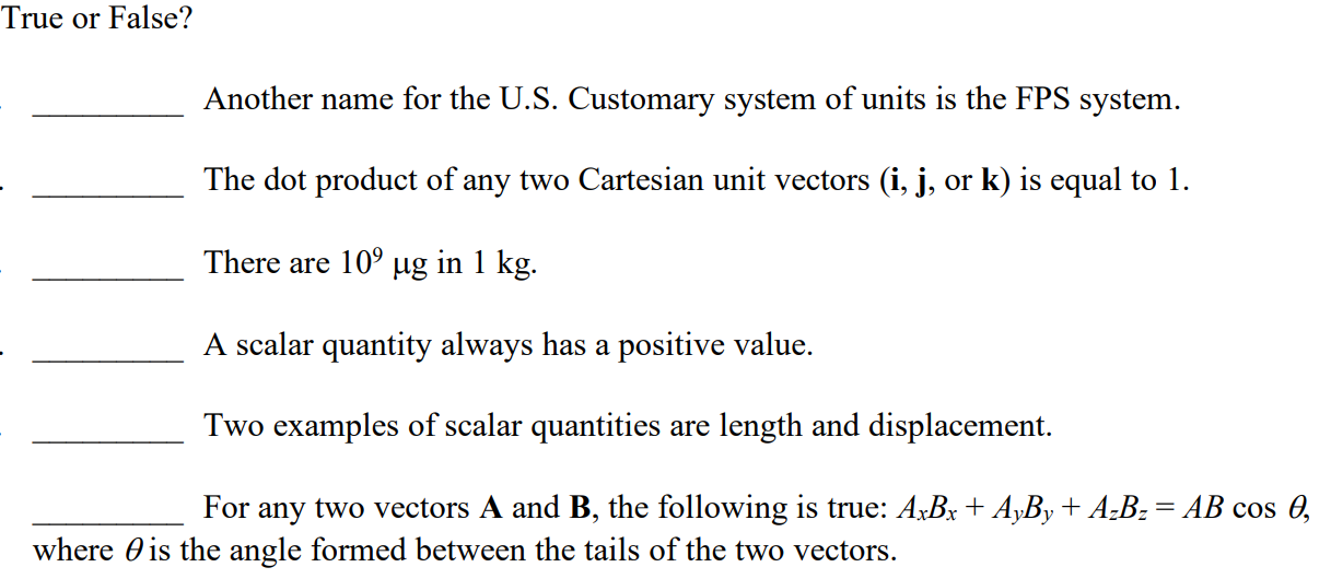 Solved Another name for the U.S. Customary system of units | Chegg.com