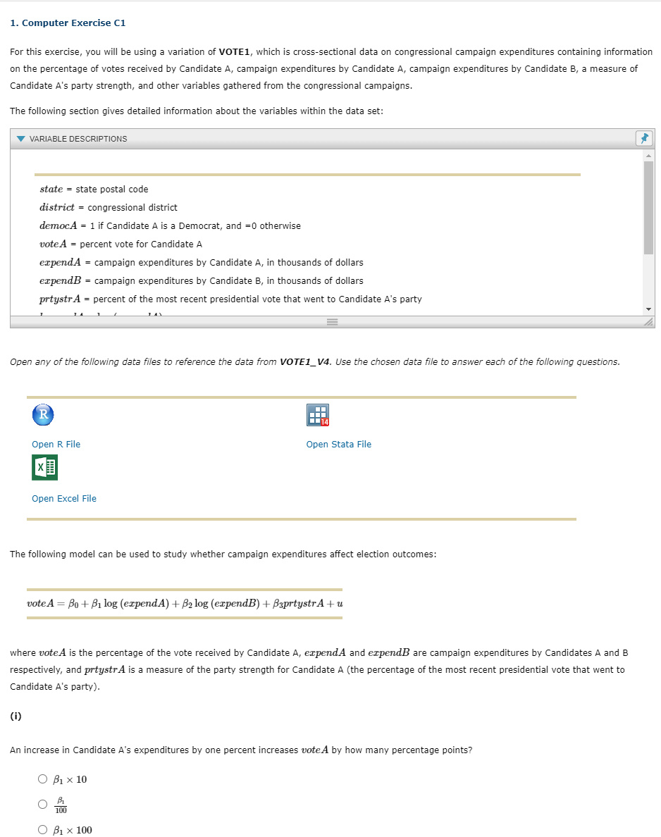 True or False: In terms of the parameters, the null | Chegg.com