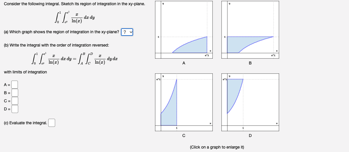 Solved Consider the following integral. Sketch its region of | Chegg.com