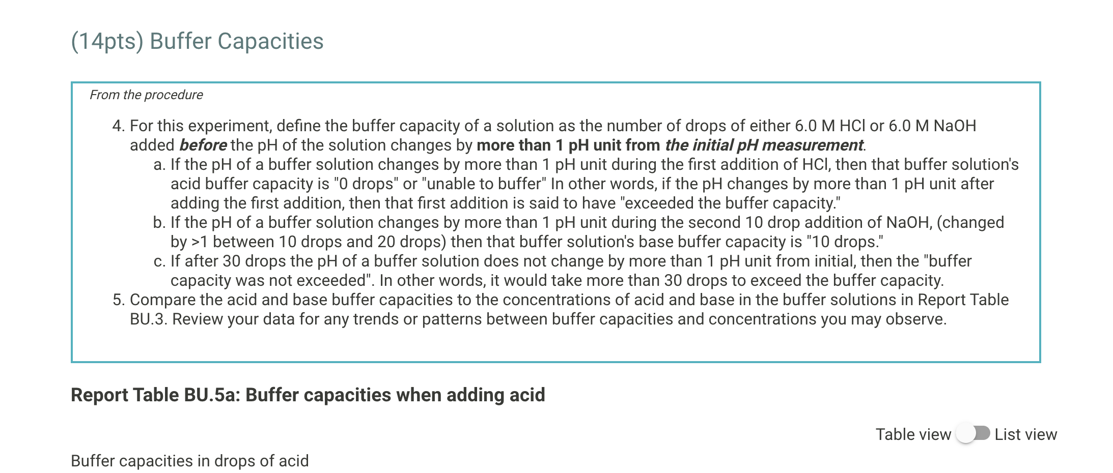 Solved (14pts) Buffer Capacities From the procedure 4. For | Chegg.com