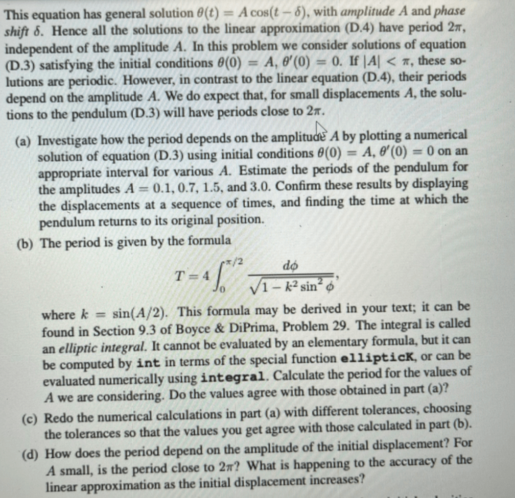 This and some of the following problems concern | Chegg.com