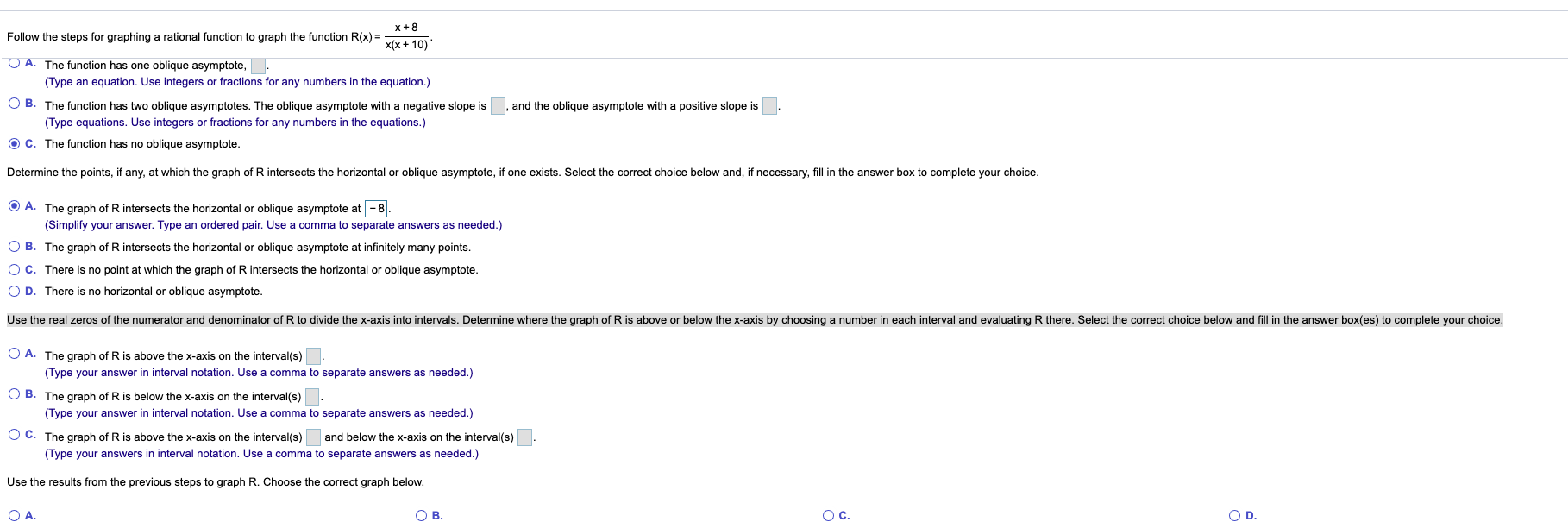 Solved Use The Real Zeros Of The Numerator And Denominator