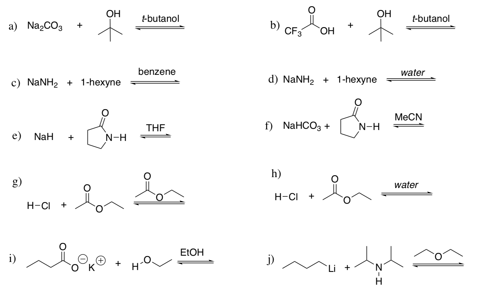 Solved Draw the mechanism for each proton transfer reaction | Chegg.com