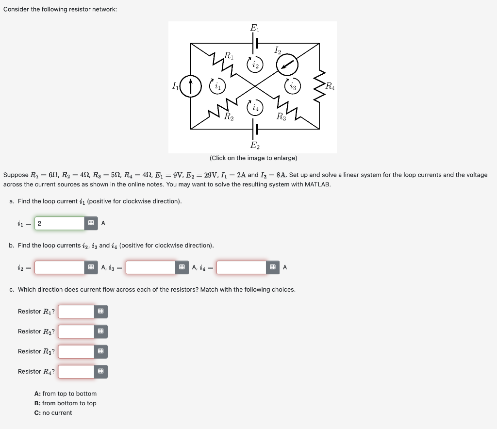 Solved Q1. Consider the following resistor network: (Click | Chegg.com