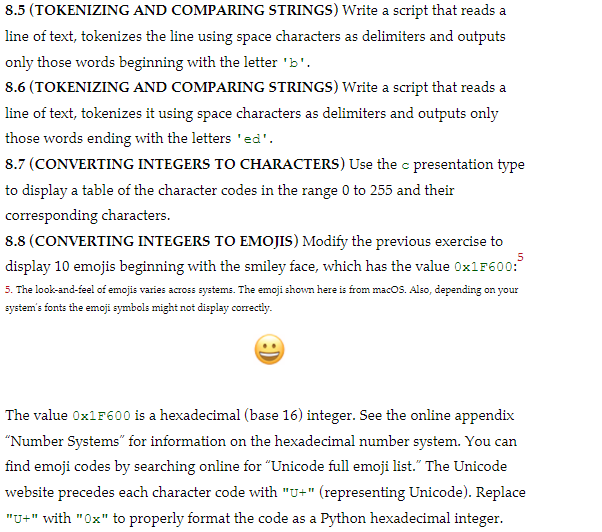 Solved 85 Tokenizing And Comparing Strings Write A Script 9482