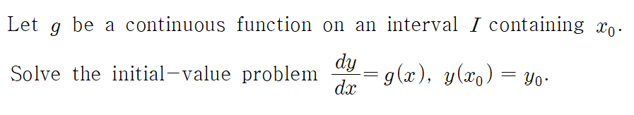 Solved Let 9 be a continuous function on an interval I | Chegg.com