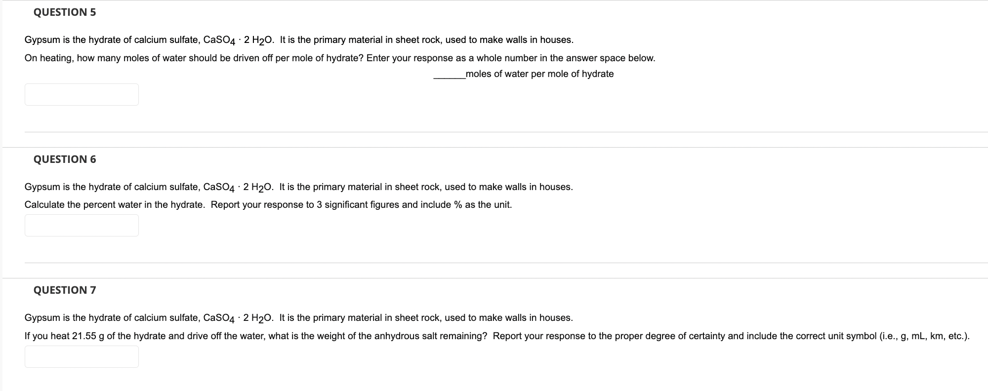 Solved Please answer all 3 questions, I will really | Chegg.com