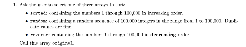 Solved use java for this program use the insertion sort | Chegg.com