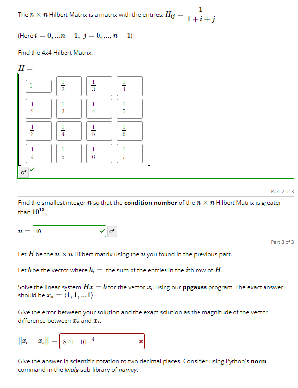 Solved Please write a python code for part 3( the "let H be | Chegg.com