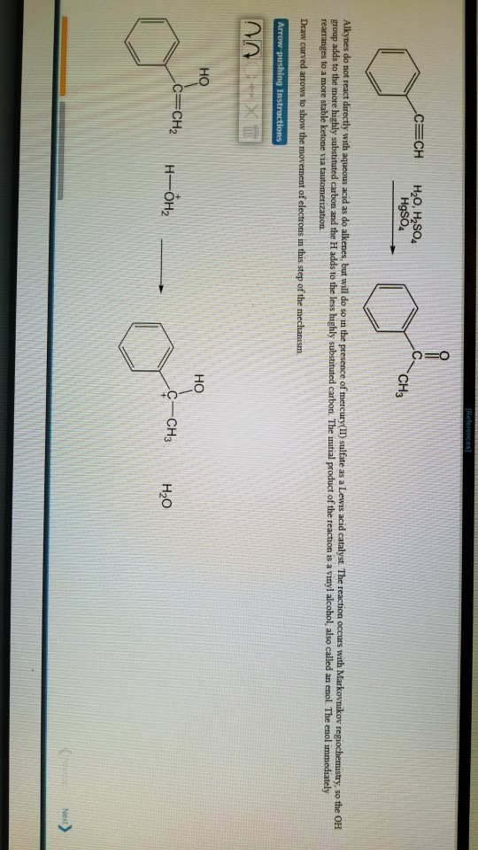 Solved C CH H2O, H2SO4 CH3 HgSO4 Alkynes do not react | Chegg.com