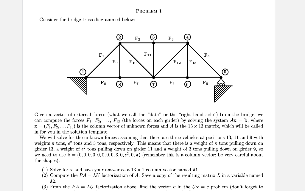 Solved please use Matlab to solve for Q1 and Q2 my Q1 | Chegg.com