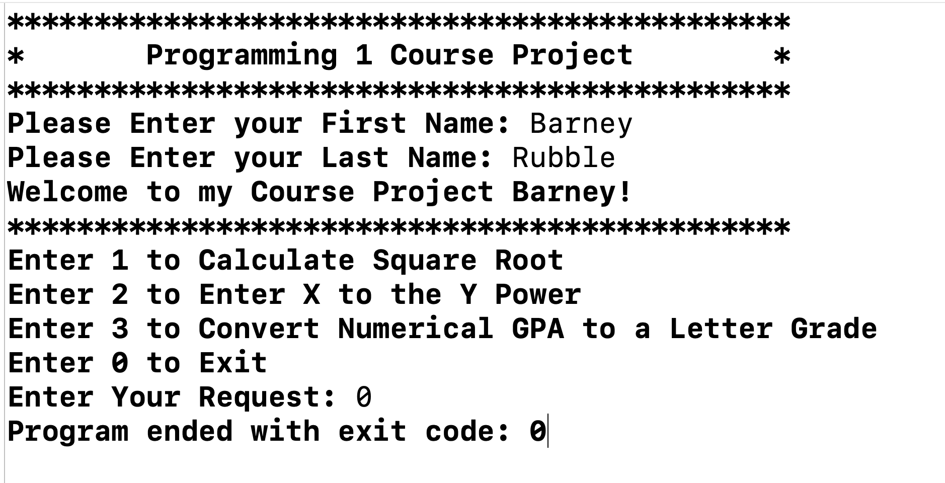 Solved IN C++ CREATING A Switch statement Menu to prompt the | Chegg.com