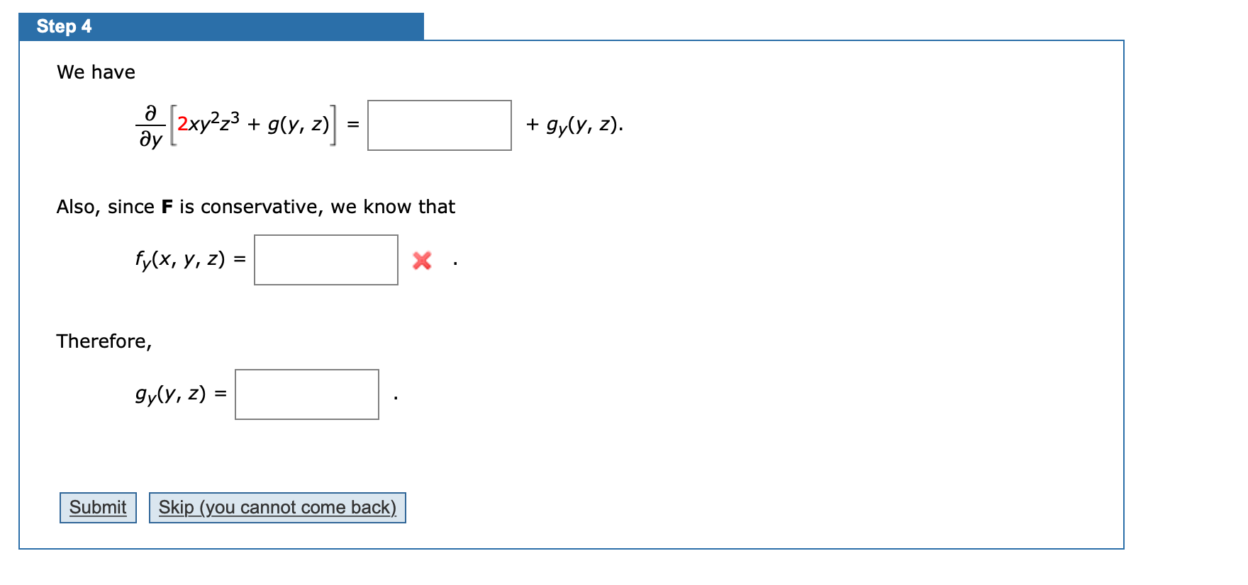 Solved Tutorial Exercise Find a function f such that F = Vf. | Chegg.com