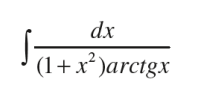 Solved ∫(1+x2)arctgxdx | Chegg.com