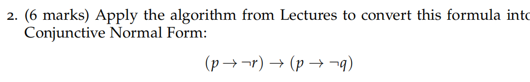 Solved Apply the algorithm from Lectures to convert this | Chegg.com