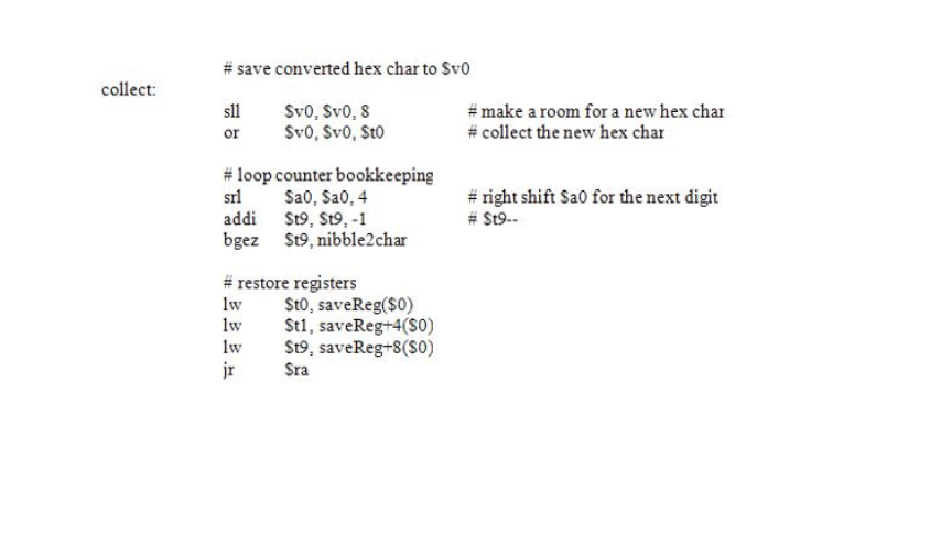 Solved In HW 3, successive characters in an input string are | Chegg.com