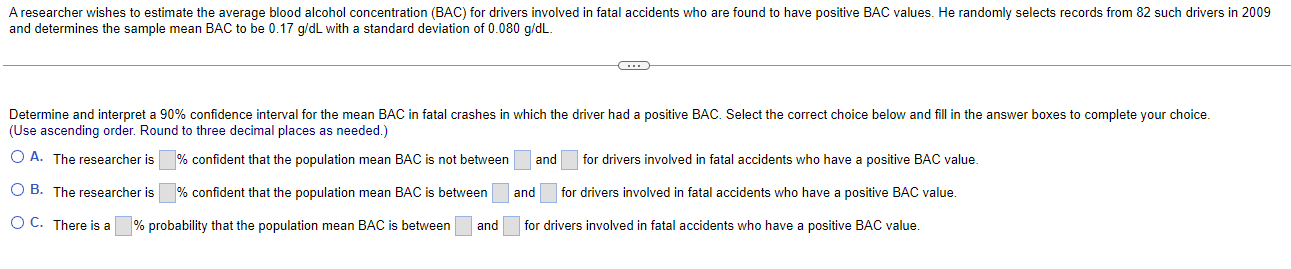 Solved (Use ascending order. Round to three decimal places | Chegg.com