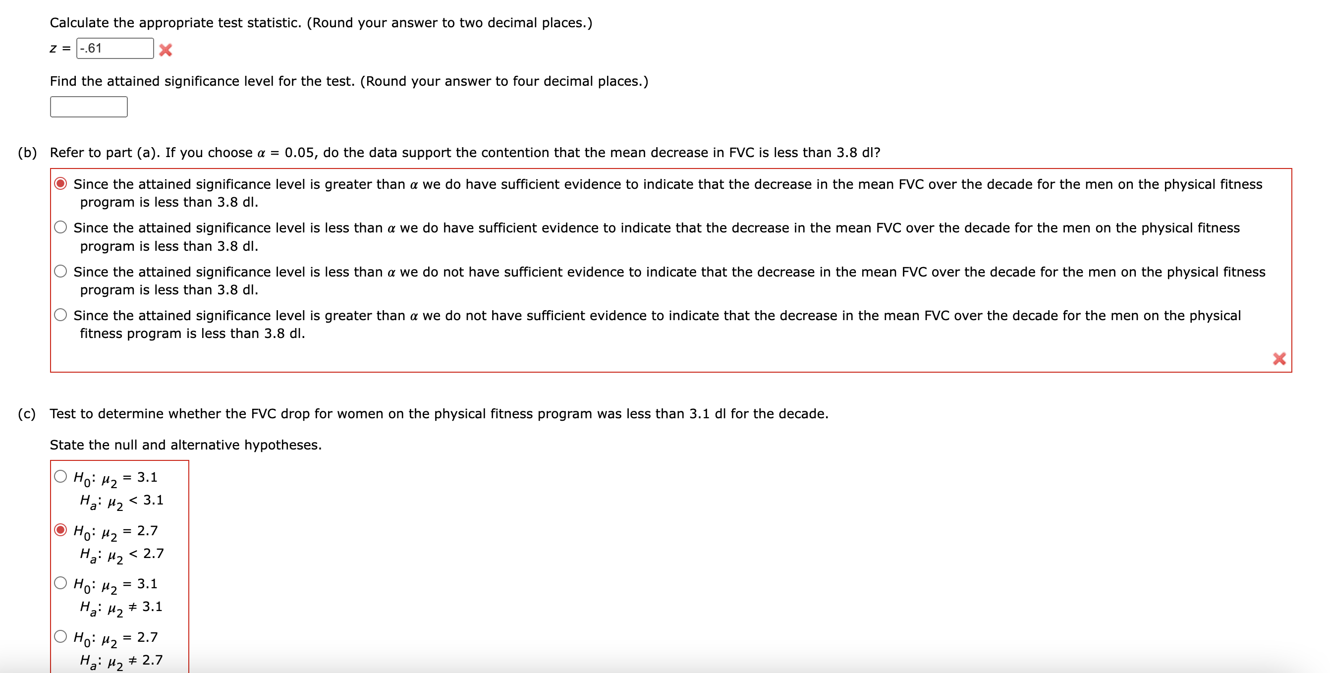 Solved age interval and recorded the drop in FVC for each | Chegg.com