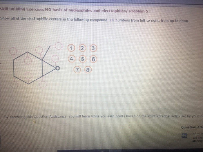 Solved Skill Building Exercise: MO basis of nucleophiles and | Chegg.com