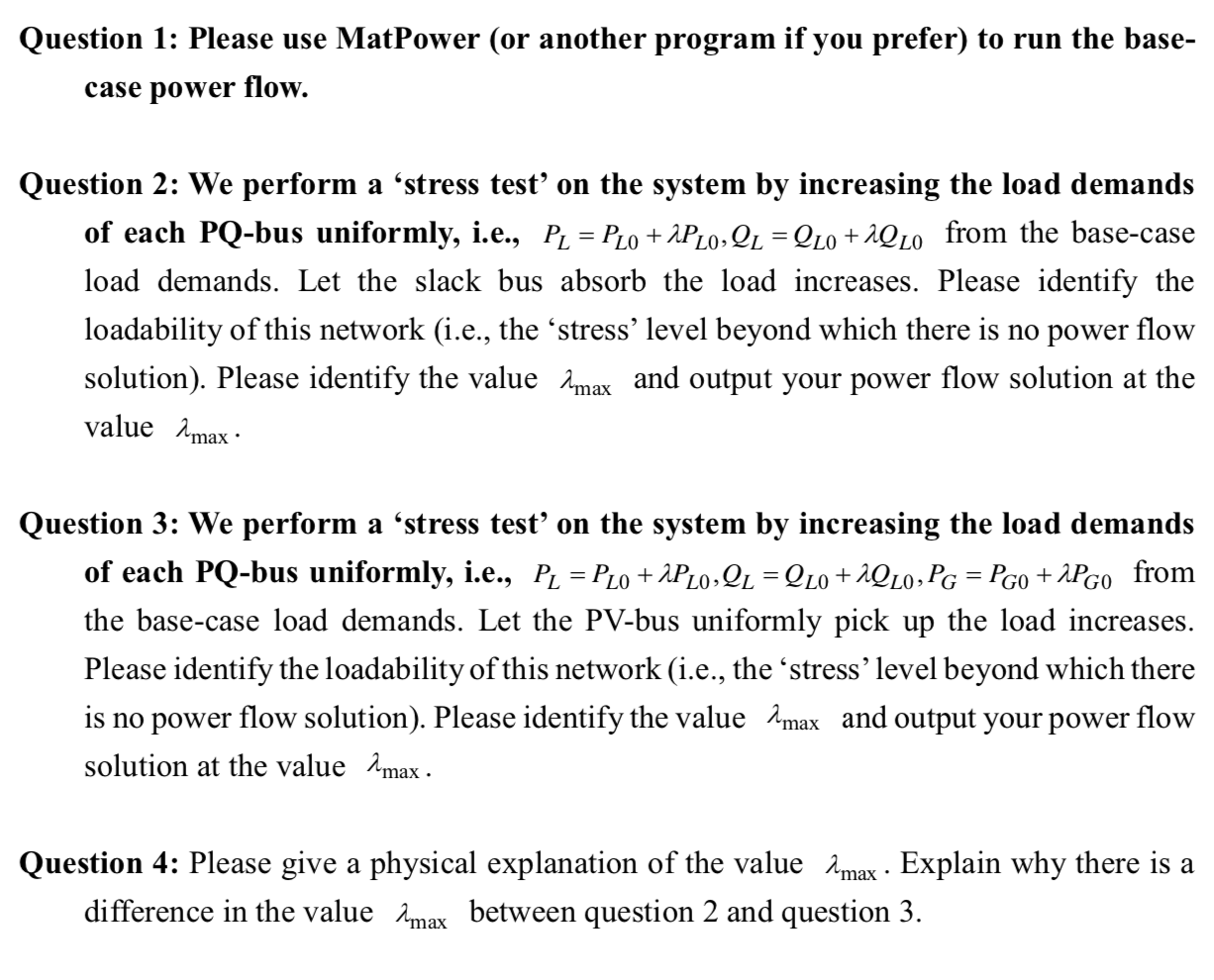 Solved We consider the one-line diagram of a 9-bus power | Chegg.com