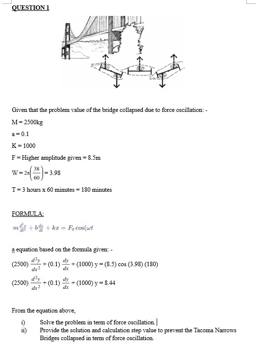 Solved helpQUESTION 1Given that the problem value of the | Chegg.com