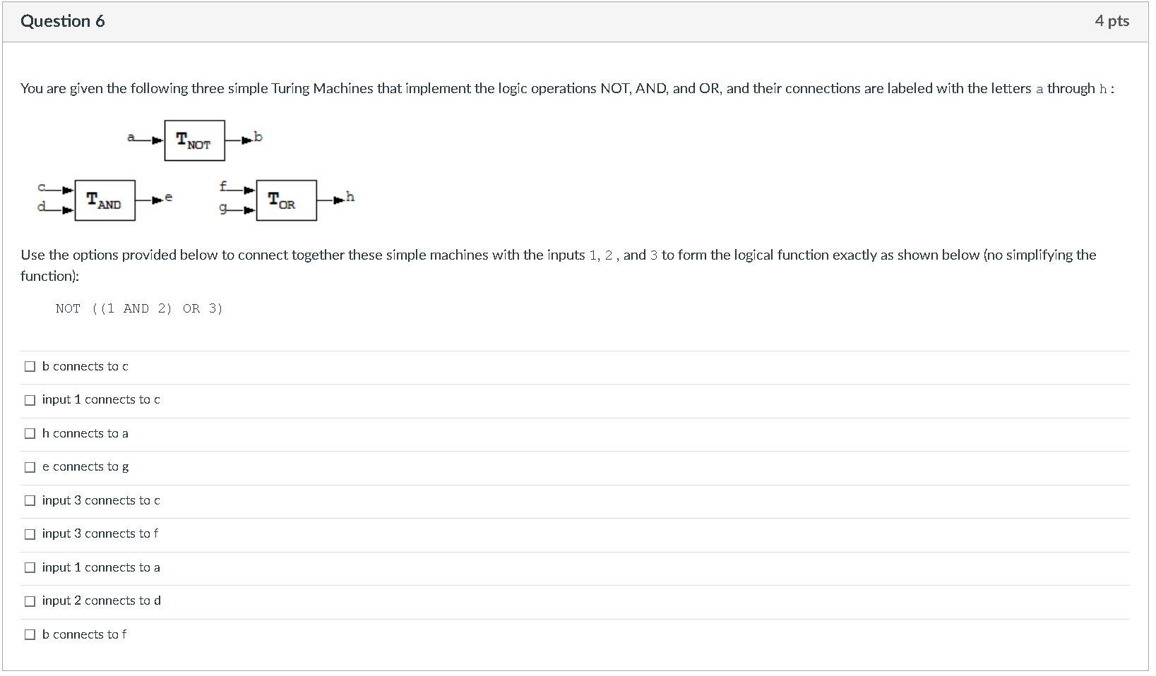 Solved You are given the following three simple Turing | Chegg.com