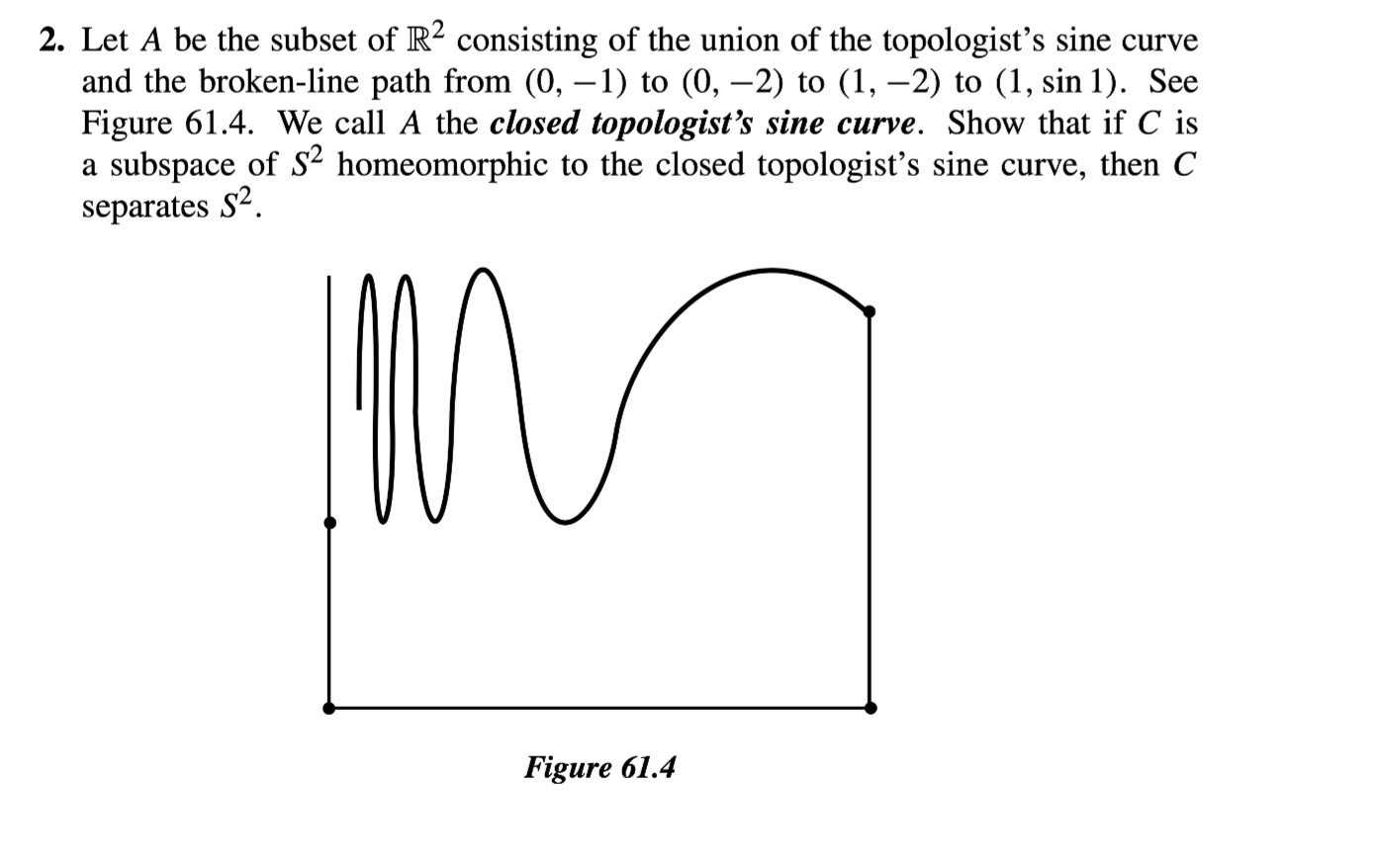 Solved 2. Let A be the subset of R2 consisting of the union | Chegg.com