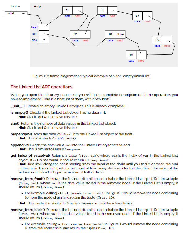 Solved Purpose: To build programming skills by implementing | Chegg.com