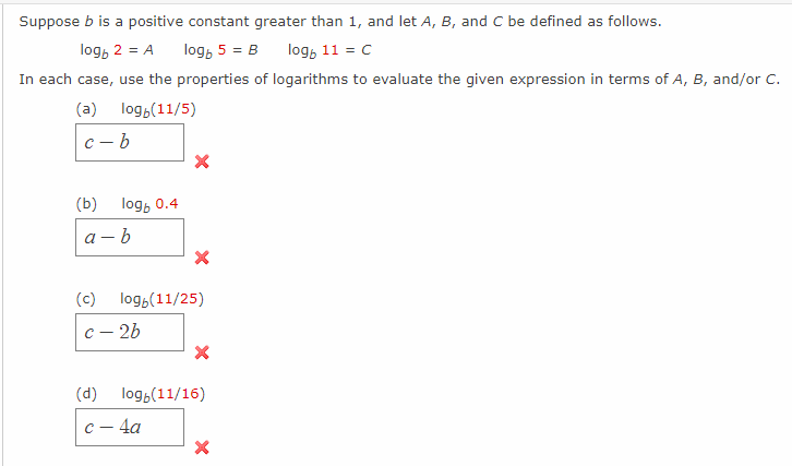 Solved Suppose b is a positive constant greater than 1, and | Chegg.com